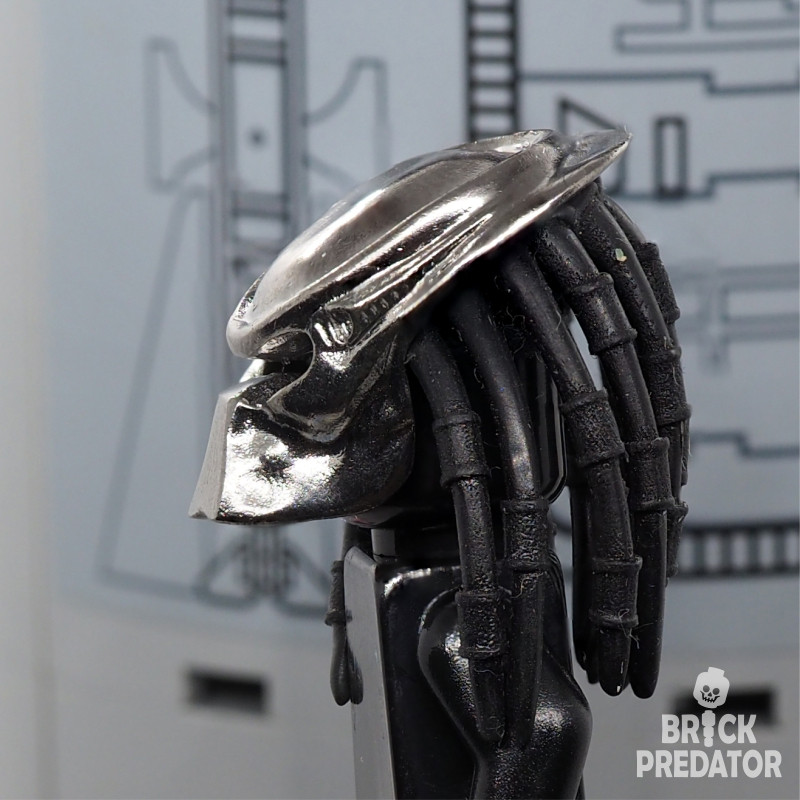 City Hunter Black | Metal bio masks Predator for minifigures | Brick ...