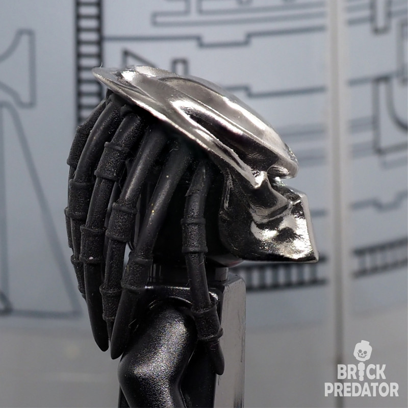 City Hunter Black | Metal bio masks Predator for minifigures | Brick ...