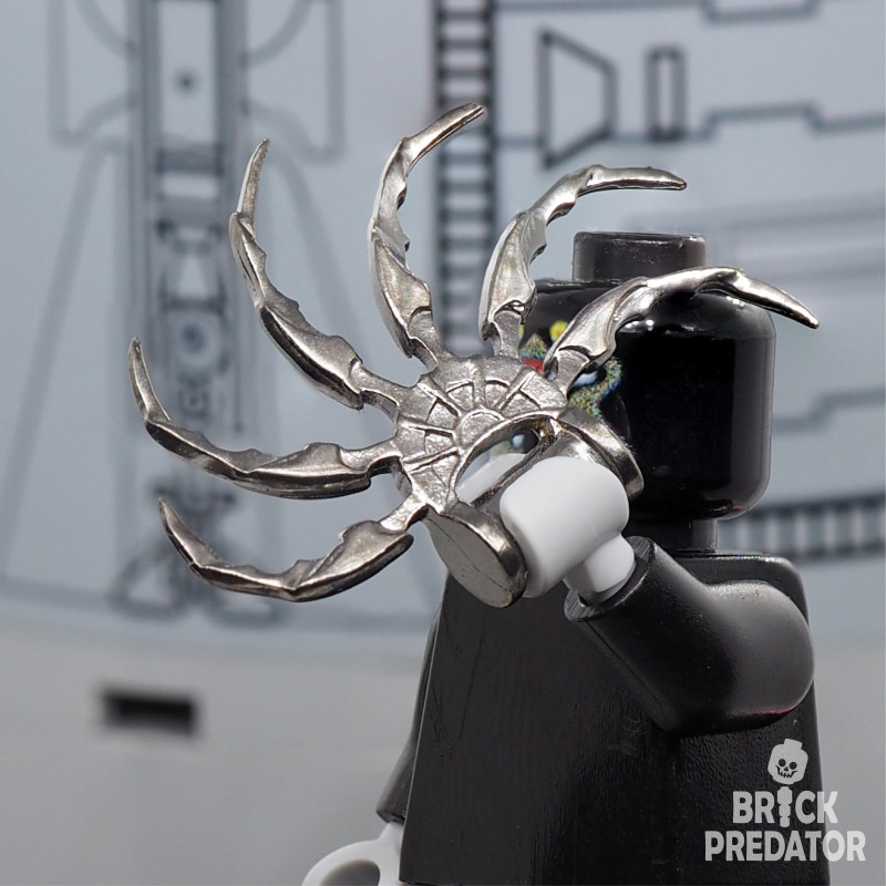 Black Shuriken metal weapons for custom minifigs Yautja